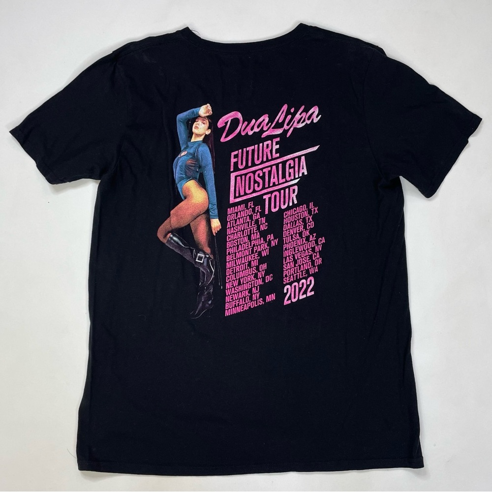 Dua Lipa Future Nostalgia 2022 Tour Graphic T-Shirt M… - Gem